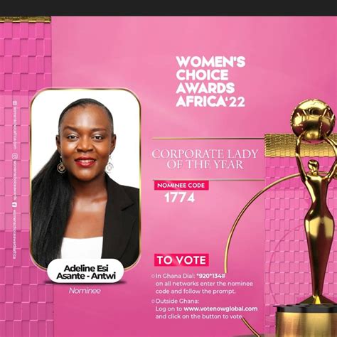 Adeline Esi Sutherland Bsc Acim Mba Auf Linkedin Vote
