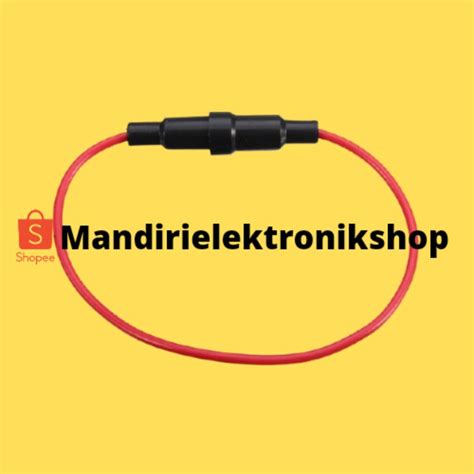 Jual Rumah Fuse Kaca Kecil 5×20 Holder Fuse Kaca Rumah Sikring Shopee Indonesia