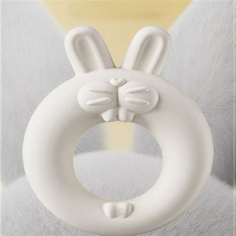 Small Moon Rabbit Sperm Locking Ring Sq33117 Chastityall