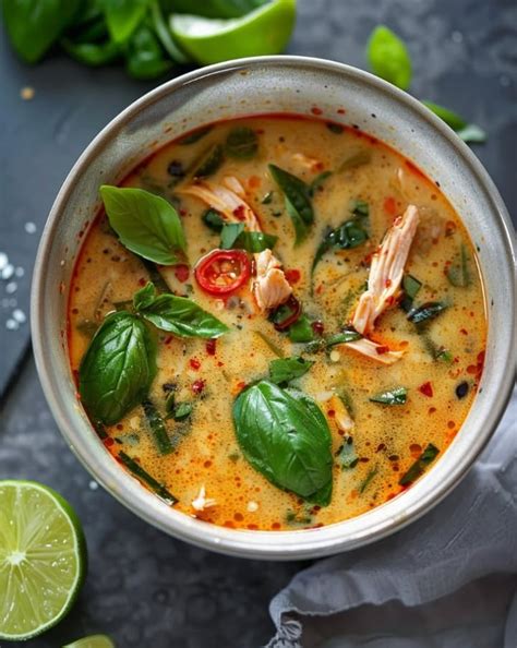 Thai Chicken Soup Savory And Authentic Recipe Daily Taster