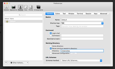 how can i save tabs in iterm 2 so they restore the next time the app is