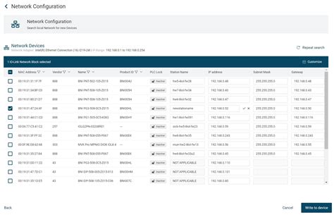 Configure Network Balluff Engineering Tool Documentation