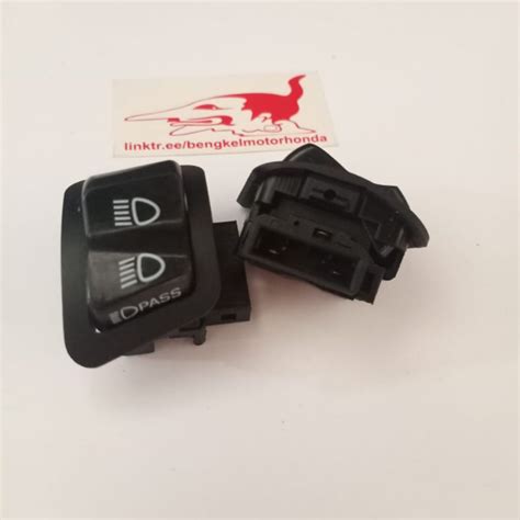 Jual Saklar Sein Tombol Klakson Switch Dim Lampu Depan Pass Beam Start Hazard Motor Honda