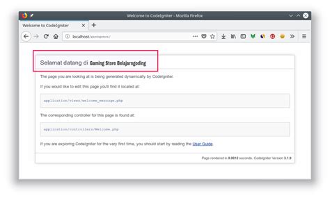 Tutorial Codeigniter 1 Pengenalan Codeigniter Untuk Pemula