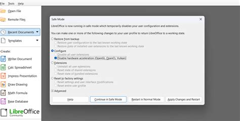 Libre Office Keeps Crashing English Ask Libreoffice