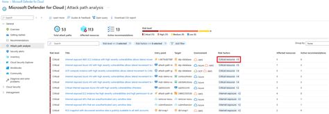 Critical Assets Protection Preview Microsoft Defender For Cloud Microsoft Learn