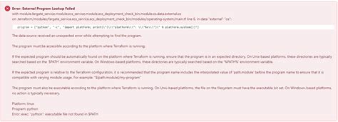 help terraform cloud have removed `python` from their worker image