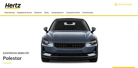 Hertz flottet Stromer wieder aus: Hohe Reparaturkosten - Autovermietung ...