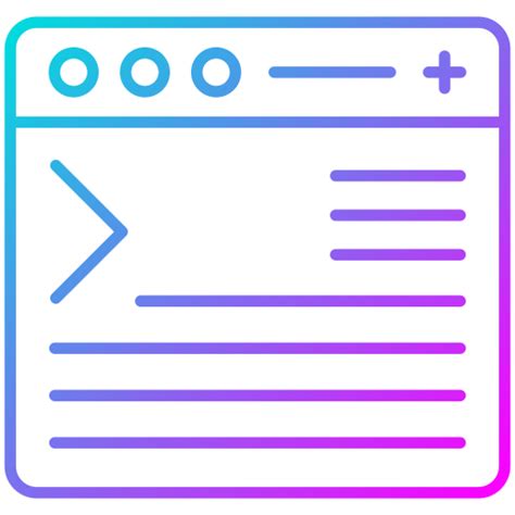 Code Terminal Free Web Icons