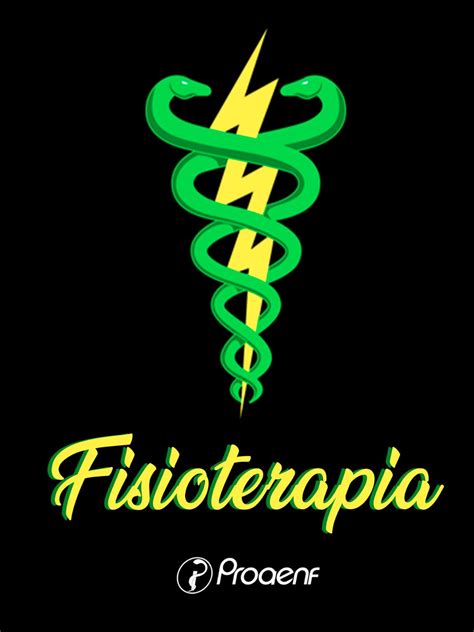 Fisioterapia Logo Fundo Chapado Design Proaenf Fisioterapia