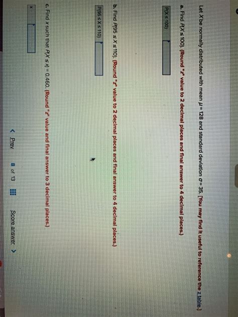Solved Let X be normally distributed with mean μ and Chegg