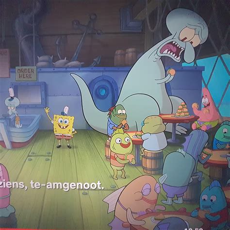 In Sponge Out Of The Water 2015 Octosaurus Rex Is Sad He Can´t Reach