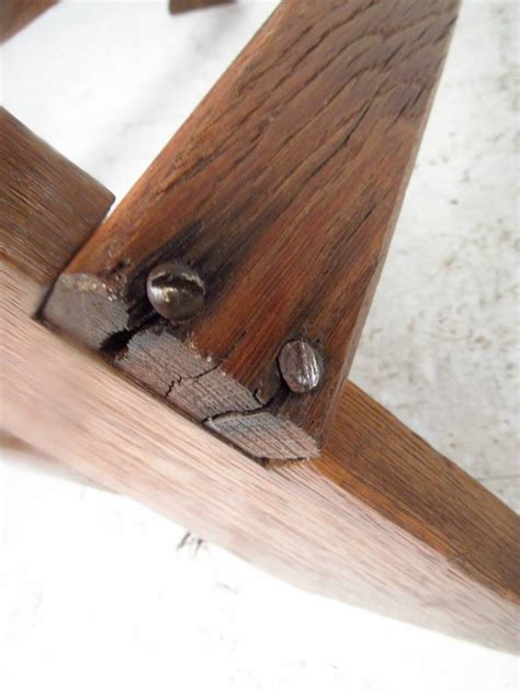 Vintage Rustic Oak Drafting Table At 1stdibs