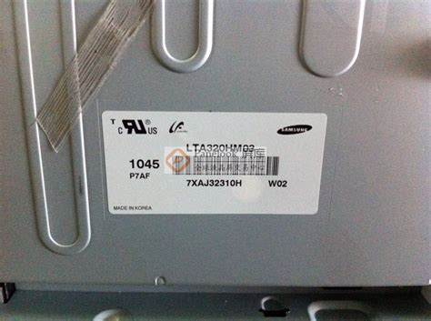 Samsung LTA320HM03 Overview - Panelook.com