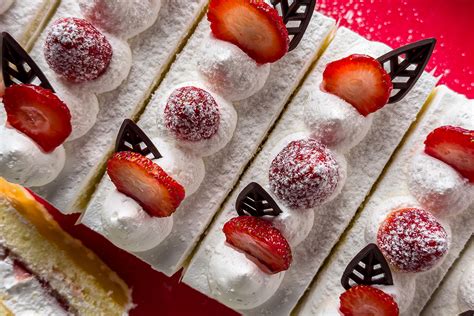 Strawberry Shortcake Cake Slice La Casa Dolce