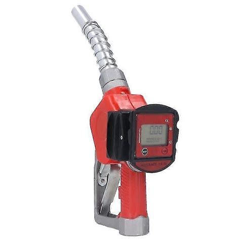 Auto Fuel Nozzle 1in Bsp Aluminum Alloy Auto Refueling Nozzle Digital Flow Meter Fruugo Uk