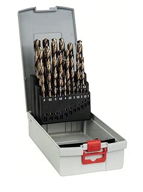 Set 25 Punte Trapano 1 13 Mm HSS Al Cobalto DIN338 Bosch 2608587018