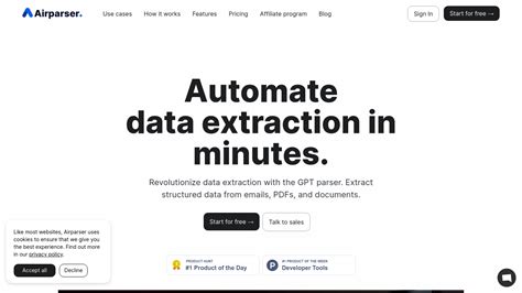 Airparser Revolutionize Data Extraction With The Gpt Parser