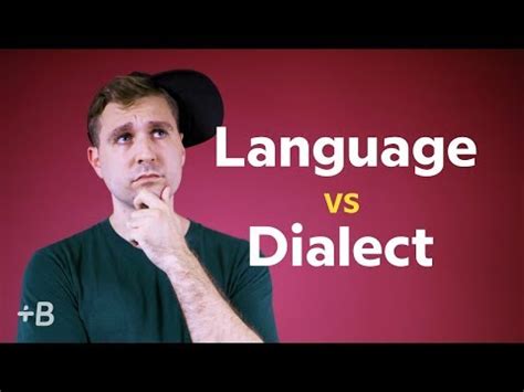Language Vs Dialect Vs Accent What S The Difference YouTube Human