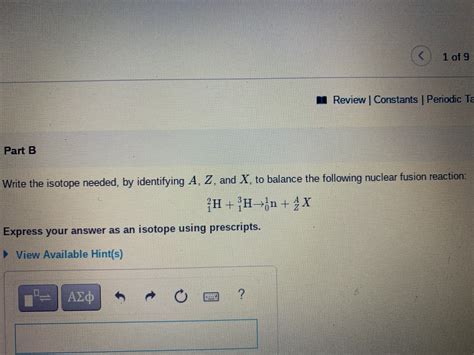 answered part b write the isotope needed by… bartleby