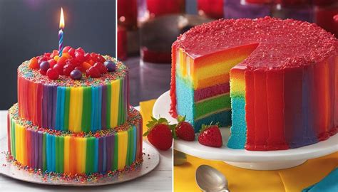 Rahasia Bikin Kue Ultah Rainbow Ruby Yang Super Manis And Menarik