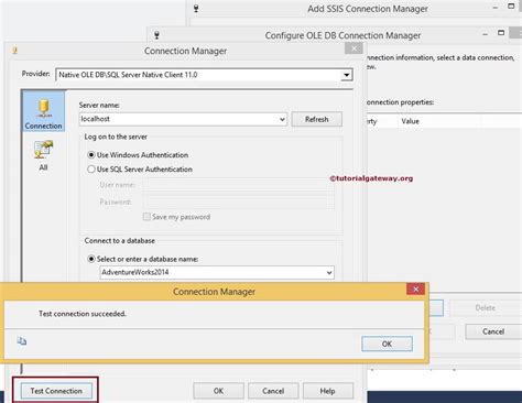 SSIS Connection Manager Project Level Vs Package Level Connection Manger