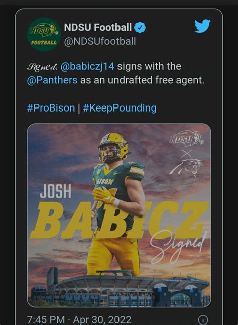 Pin By Cindy Korstad On Bison Ndsu Football Free Agent Bison
