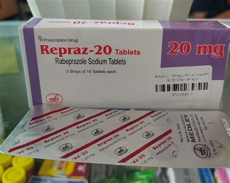 Repraz 20 Tablets Hộp 30 Viên