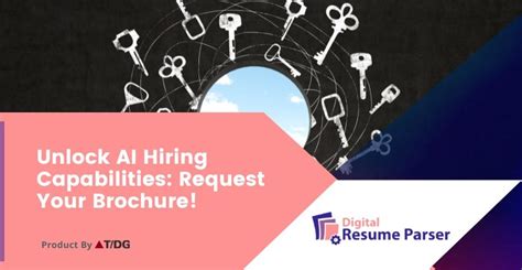 Ai Resumeparsing Hrtech Hiringsolutions Brochure Collaterals Digital Resume Parser