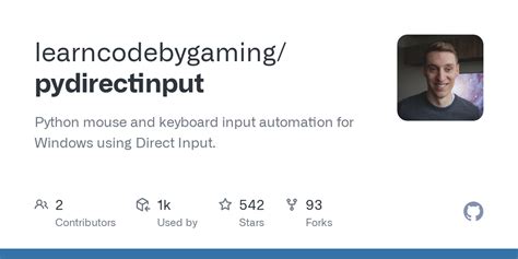 issues · learncodebygaming pydirectinput · github