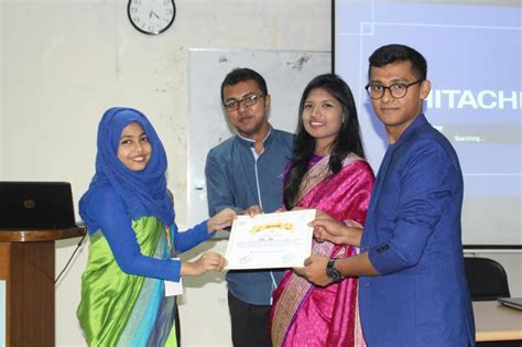 Farhin Islam On Linkedin Receiving The Certificate Of Appreciation For