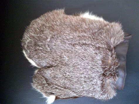 Massage Handschuh Kaninchen Neu Xxl Echt Pelzbommel