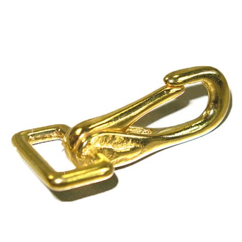 Halter Snap 1 25 Cm Solid Brass