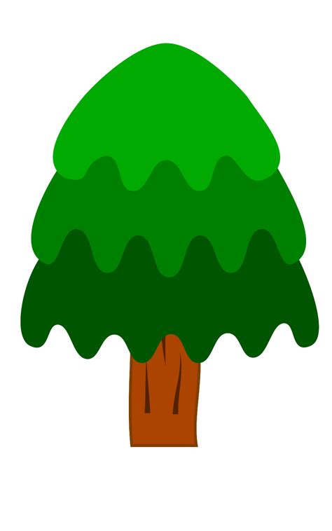 3 Layer Tree Clip Art At Vector Clip Art Online Royalty