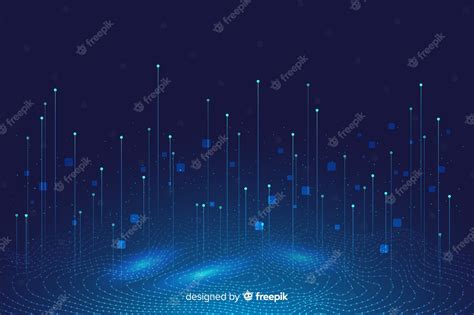 Premium Vector Abstract Big Data Concept Background
