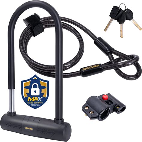 Sigtuna Bike Locks 16mm Heavy Duty Long U Lock With U Lock Shackle
