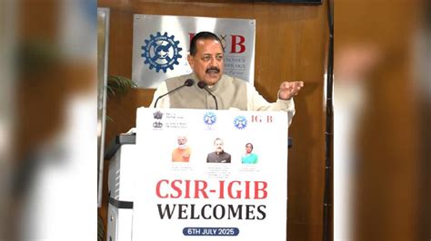 Research Must Extend Beyond Lab Jitendra Singh Inaugurates National Biobank