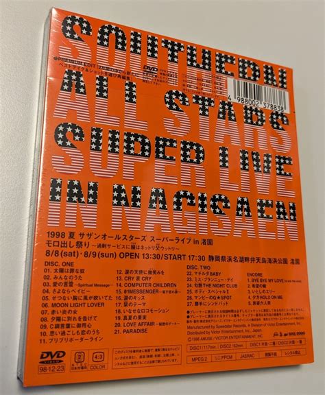M 匿名配送 2dvd サザンオールスターズ 1998スーパーライブin渚園 桑田佳祐 4988002378838｜paypayフリマ
