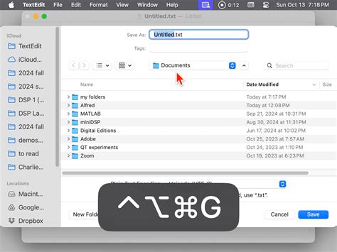 Save Dialog Box Shortcut Navigate To Front Finder Window Share Your