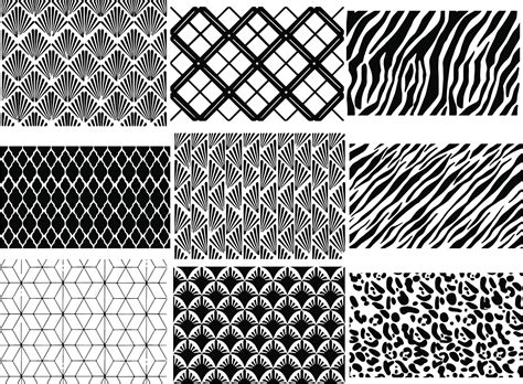 Set Seamless Abstract Geometric Vector Ornament Textile 11126772 Vector Art At Vecteezy
