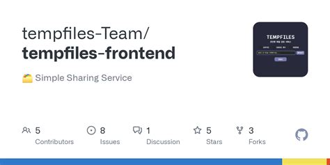 Github Tempfiles Teamtempfiles Frontend 🗂️ Simple Sharing Service