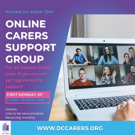 Online Carers Support Group Durham County Carers Support