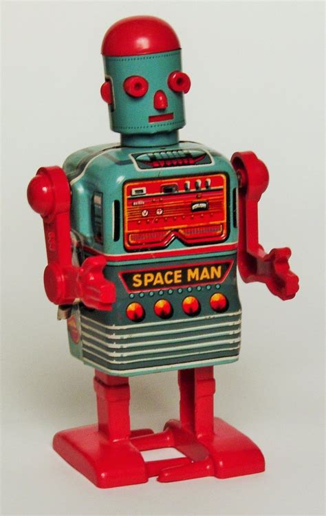 I Robot Arte Robot Robot Art Vintage Robots Vintage Tin Atomic