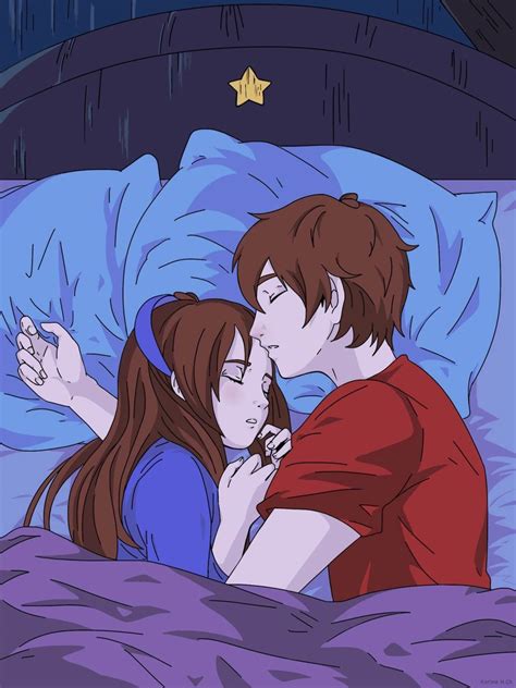 Sleeping Together Cuddle Anime Couple Kiss Couple Manga Anime Love