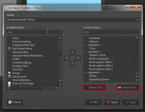 Conf Toolbar Was It Better Before Developer Questions Krita Artists