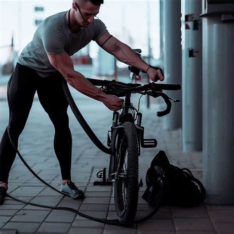 Pompowanie Roweru Na Stacji Rower Sport Polska
