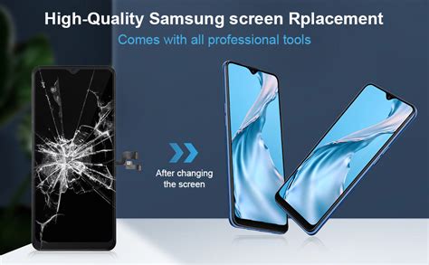For Samsung Galaxy A12 Screen Replacement Kit Moautodc 65