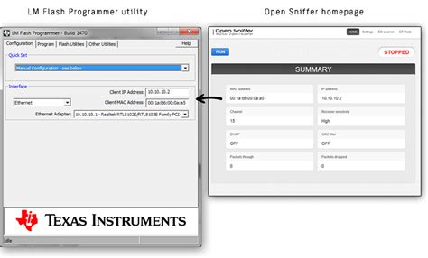 Open Sniffer Firmware Upgrade Sewio RTLS