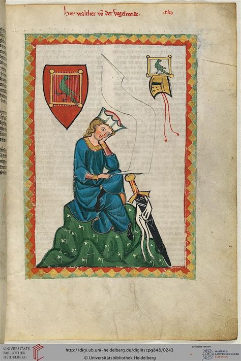 Codex Manesse 4 Medieval Art Medieval Art