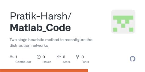 Github Pratik Harshmatlabcode Two Stage Heuristic Method To